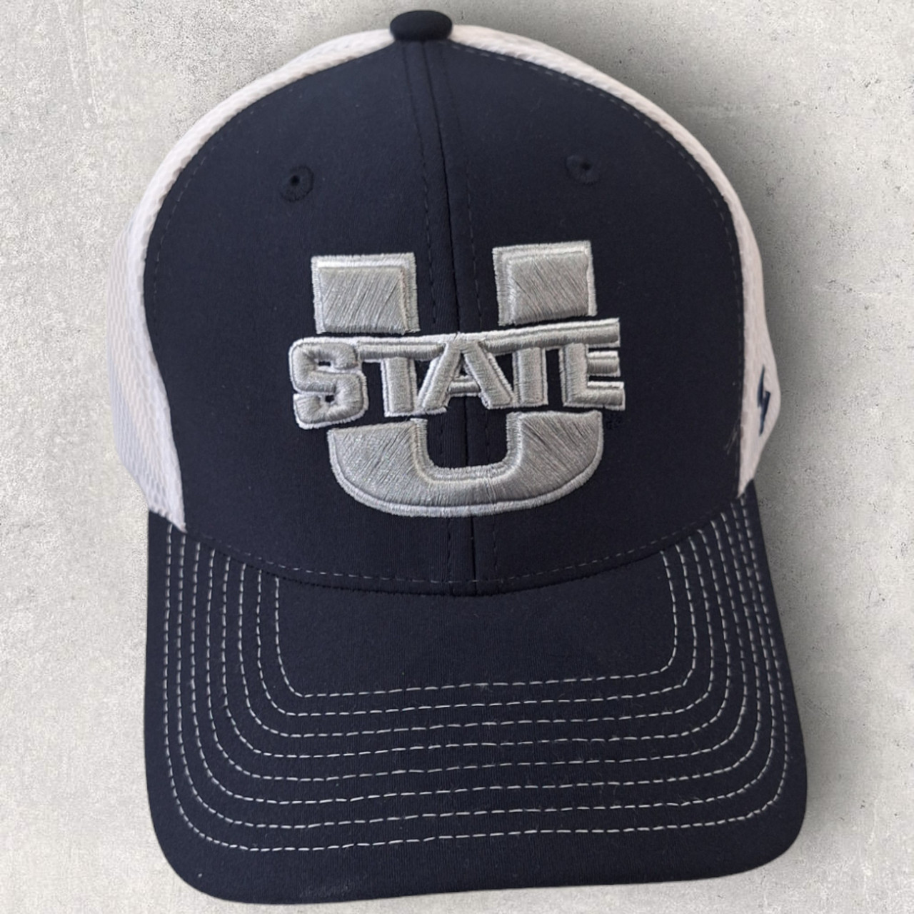 Hypercool Mesh Navy & White Hat
