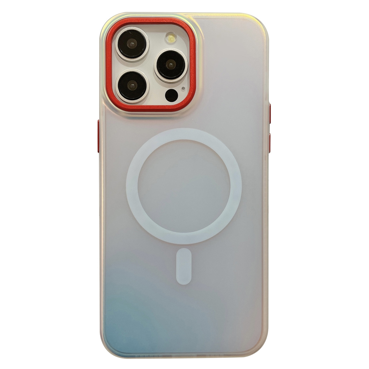 iPhone 13 Pro Max Laser Metal Lens Protection Frame MagSafe Phone Case ...