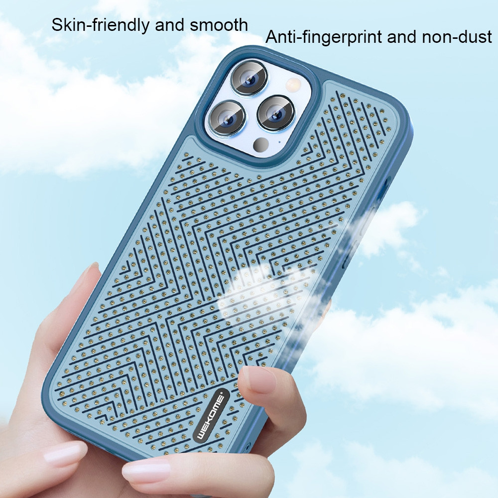 iPhone 13 Pro WEKOME Graphene Heat Dissipation Phone Case - Black