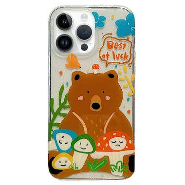 iPhone 14 Pro Double Sided IMD Full Coverage TPU Phone Case - Brown ...
