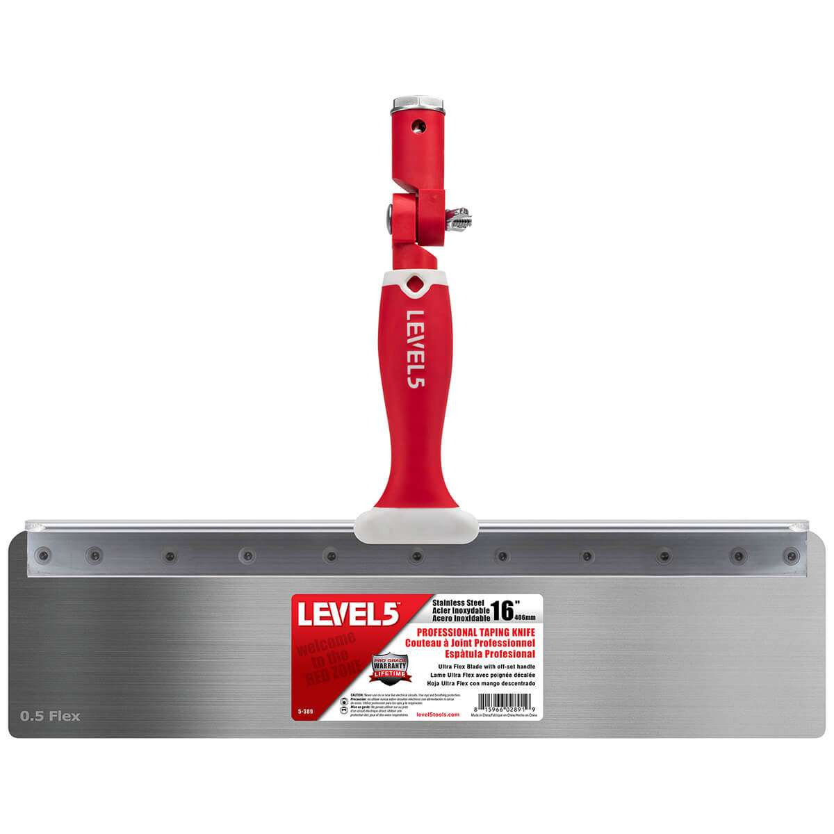 Stainless Steel Offset Knife with Flex Blade | LEVEL5