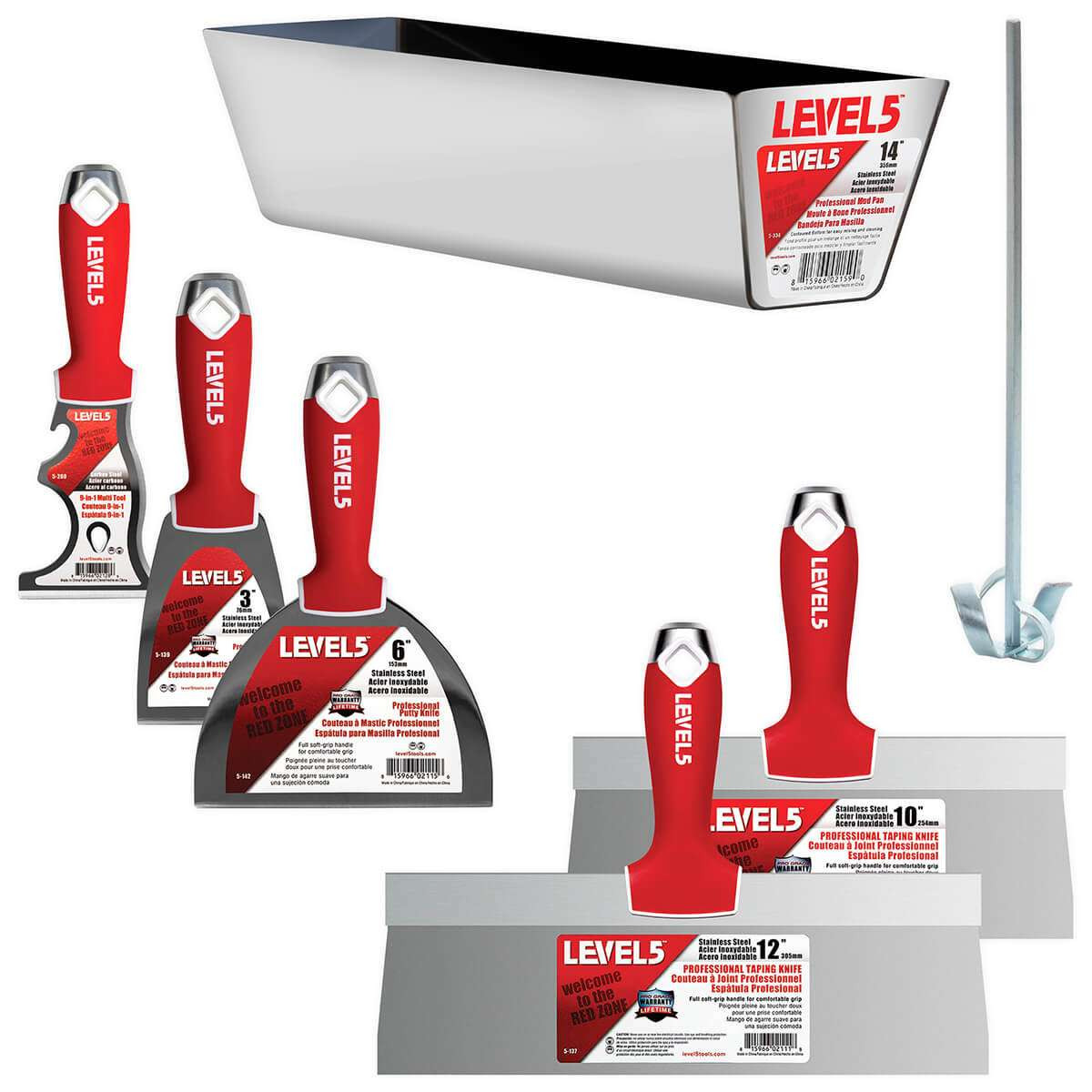 Hand Tools - Hand Tool Sets - Deluxe Hand Tool Sets - LEVEL5 Tools LLC.