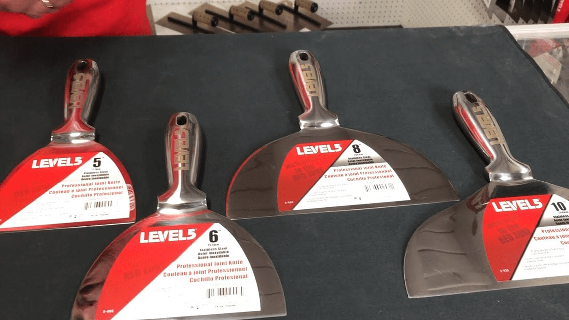 One-Piece Stainless Steel Joint Knives - LEVEL5 Tools LLC.