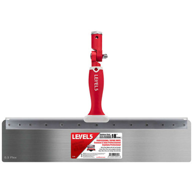 Stainless Steel Offset Taping Knife with Flex Blade | LEVEL5