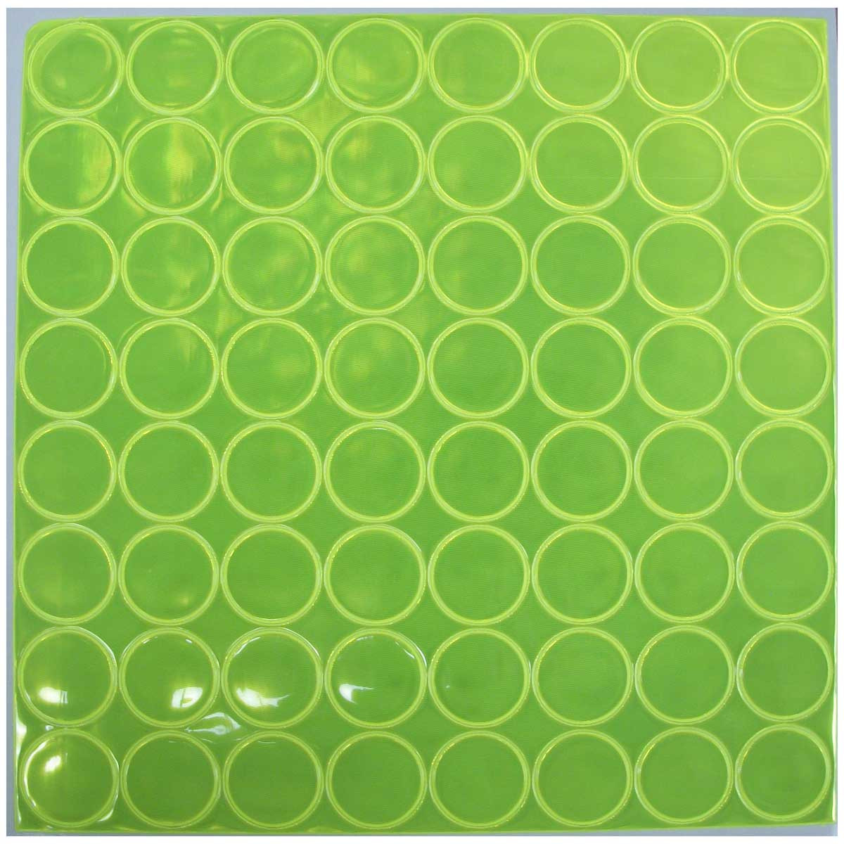 Reflective 1 Inch Adhesive Vinyl Hot Dots - 64 Count