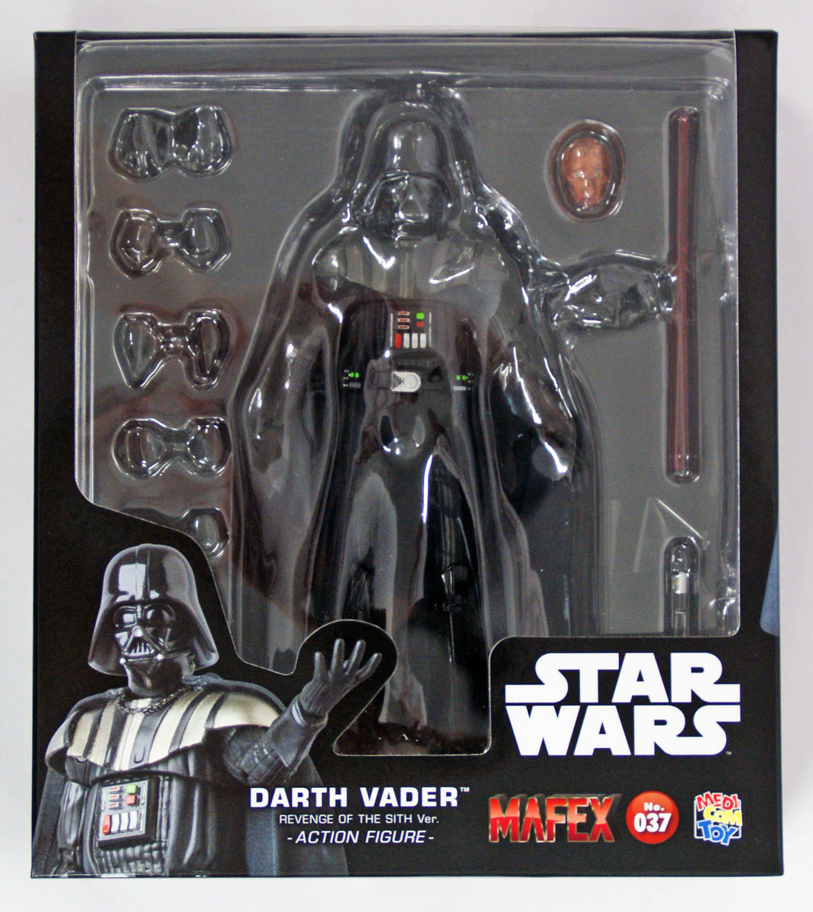 Medicom MAFEX 037 Darth Vader (Revenge of the Sith Version) from Star ...