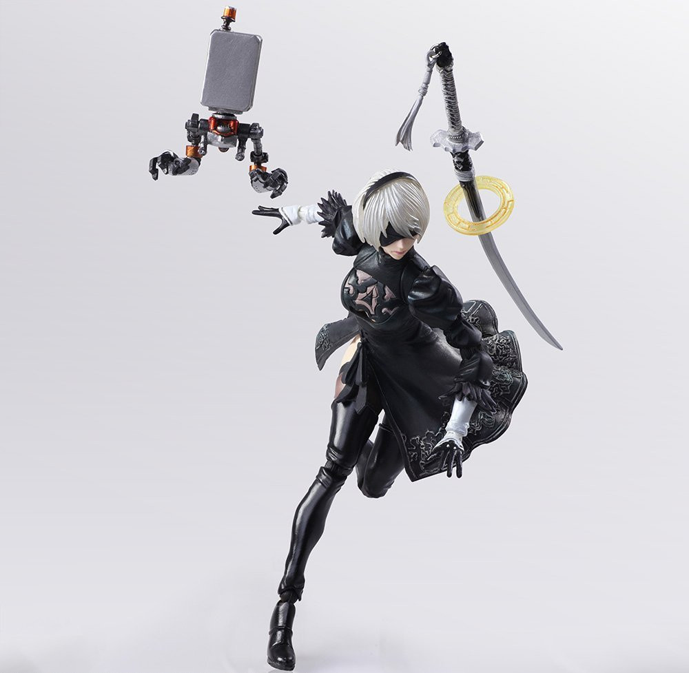 NieR: Automata 2B & Machine Lifeform Set of 2 Figure