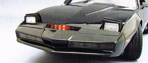 Aoshima 04524 Knight Rider KITT (KitT) Season 1 w/LED Front Scanner 1/ ...