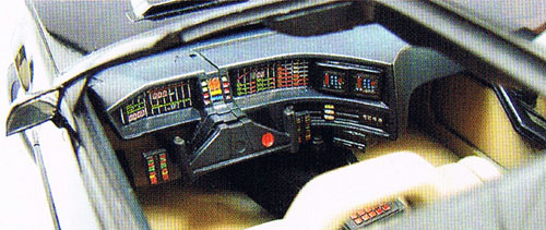 Aoshima 04524 Knight Rider KITT (KitT) Season 1 w/LED Front Scanner 1/ ...