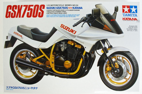 Tamiya 16025 Suzuki GSX1100S Katana 1/6 Scale kit - Plaza Japan