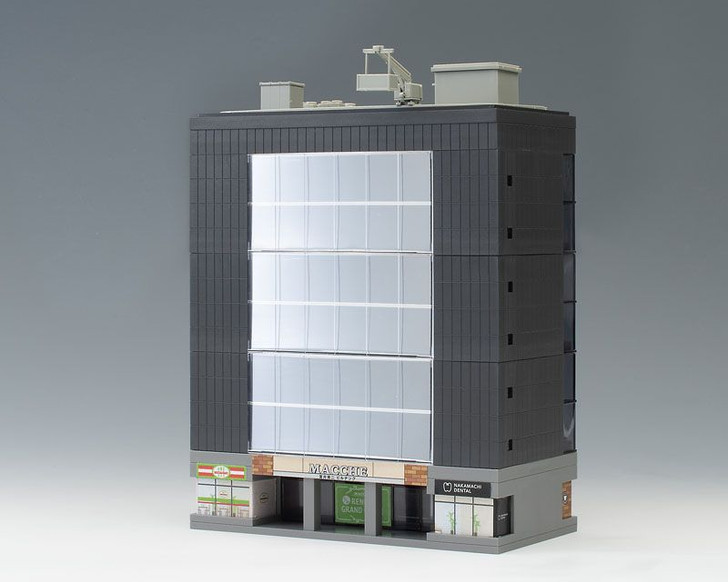 4216 Complex Building (Round Window/7 Stories) (N scale)
