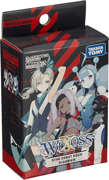 WIXOSS TCG Booster Box- WXDI-D06 - Pre-Built Deck DIVA DEBUT DECK DIAGRAM