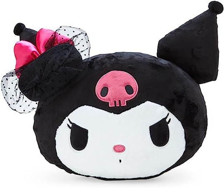 Kuromi & Baku Reversible Cushion (Delusional Lady Kuromi)