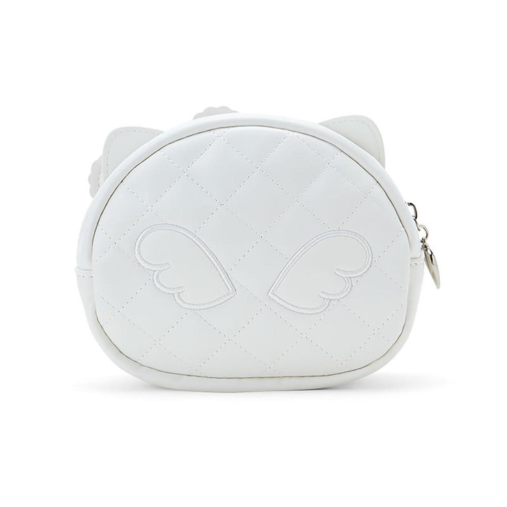Sanrio Hello Kitty Face Shape Pouch Angel (Angel Devil Design)