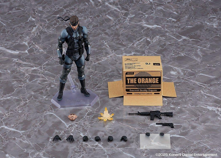 figma Solid Snake: MGS2 ver. Updated Edition Figure (METAL GEAR SOLID 2 ...