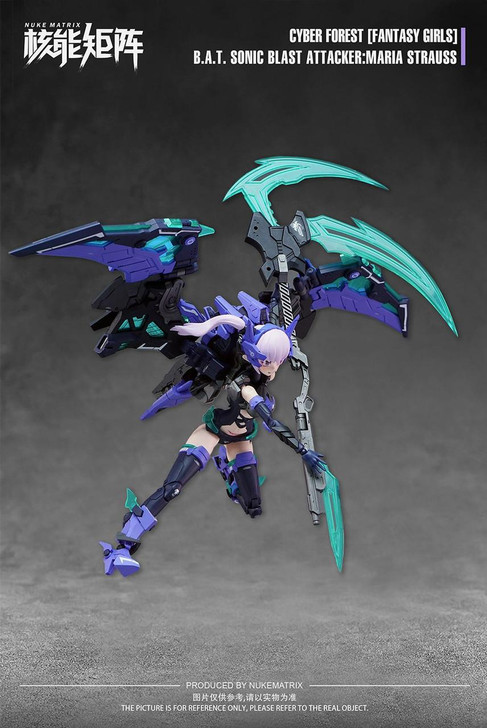 Cyber Forest Fantasy Girls: B.A.T. Sonic Blast Attacker: Maria Strauss ...