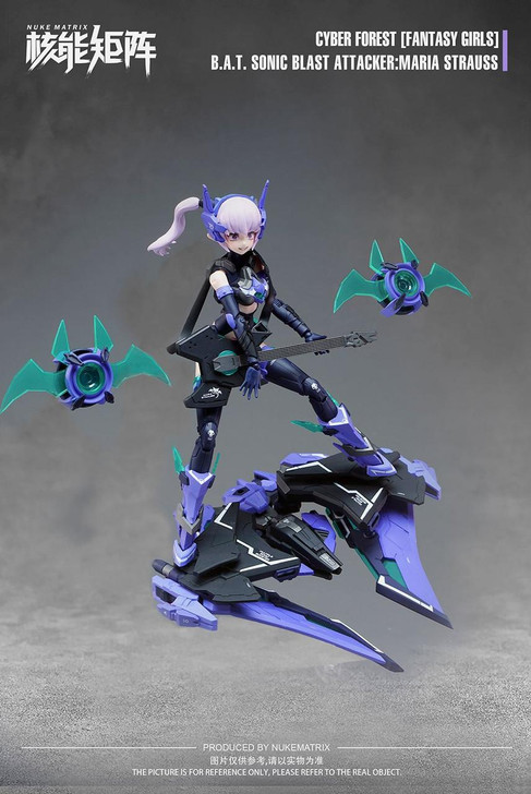 Cyber Forest Fantasy Girls: B.A.T. Sonic Blast Attacker: Maria Strauss ...