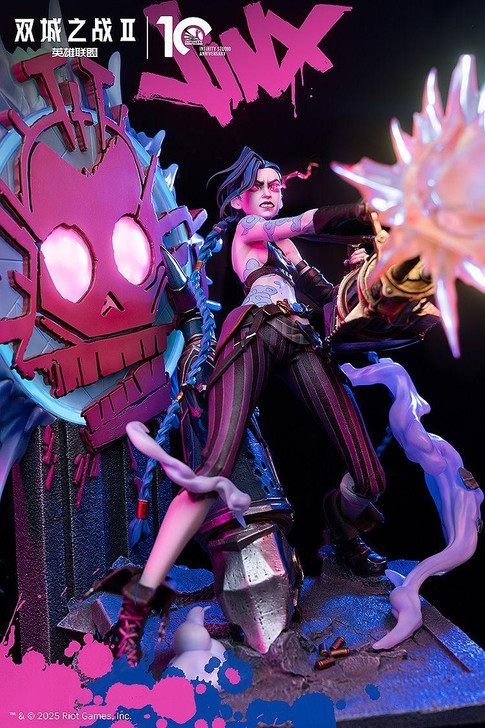 Infinity Studio X Arcane Jinx 1/4 Scale Figure (Arcane Season 2)