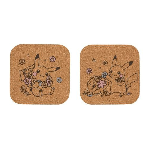 Coasters Pikachu Coaster Drinkware etna.com.pe