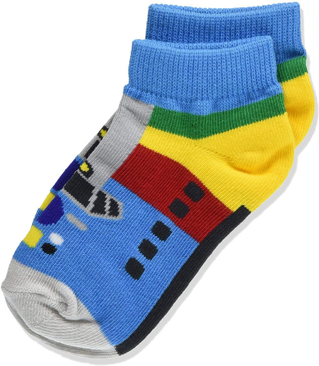 Railway Socks for Kids (Tetsushita) Asahiyama Zoo Train (Size 16-20cm)