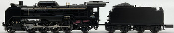 2016-A Steam Locomotive Type D51 498 w/Auxiliary Light (N scale)