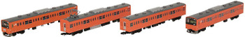Series 201 Chuo Line Rapid H4 Configuration 4 Cars Set (N scale)