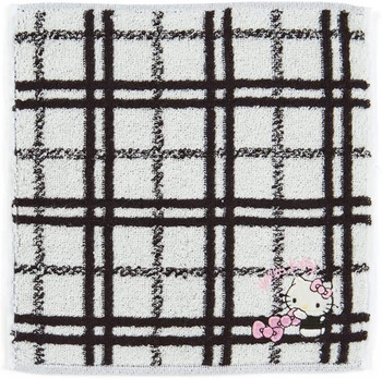 Petit Towel Plaid Hello Kitty