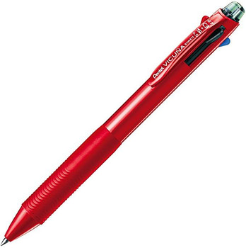 Pentel Vicuna C3+S Multifunction Pen (Red)