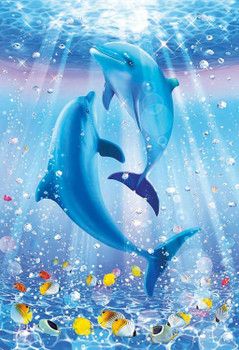 Jigsaw Puzzle Dolphin Celebration (1000 S-Pieces)