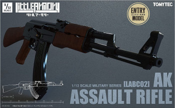Military Series 1/12 Little Armory LABC02 AK Assault Rifle Plastic Model