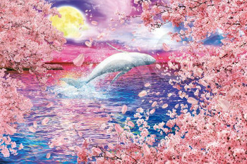 Jigsaw Puzzle Jennifer Studio Sakura Cherry Blossom Miracle (Glow in ...