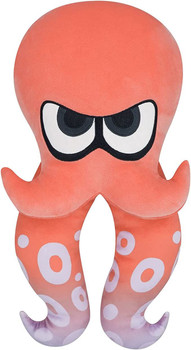Plush Toy Splatoon 3 M Octopus Red