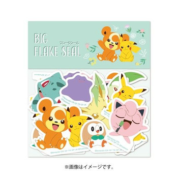 Big Flake Sticker Botanical