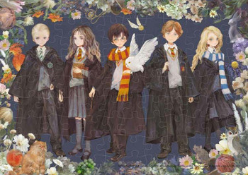 Jigsaw Puzzle Harry Potter Wizards and Magical Creatures (108 Pieces)