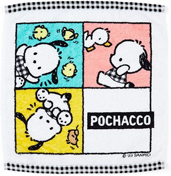 Towel Pochacco (Plaid Pattern)