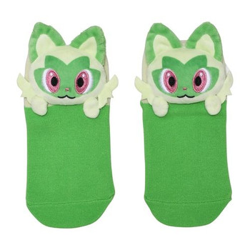 Middle Socks with Mascot Sprigatito (13-18cm)