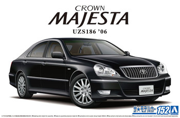 The Model Car 1/24 TOYOTA UZS186 CROWN MAJESTA '06 Plastic Model