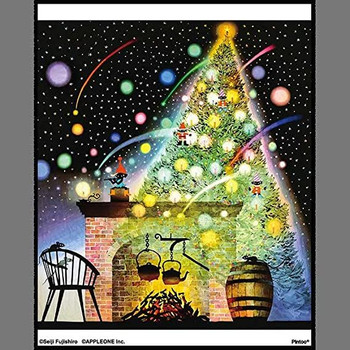 Jigsaw Puzzle Christmas Tree with Dreams (80 Pieces)