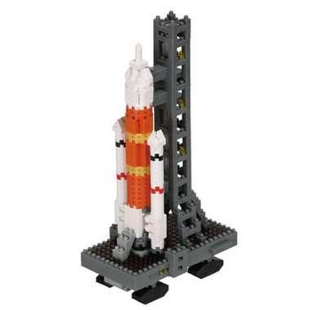 Nanoblock Rocket Launch Pad