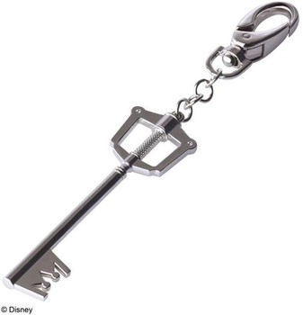Kingdom Hearts Key Blade Keychain Silver