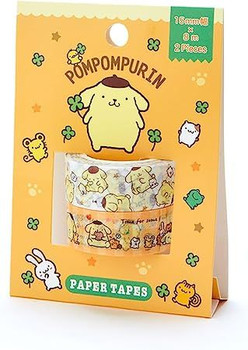 Pom Pom Purin Paper Tape - Set of 2