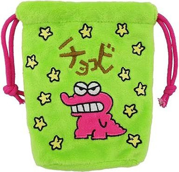 Crayon Shin-chan Plush Drawstring Pouch - Chocobi