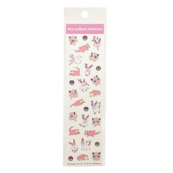 Pokemon Center Original My Collect Stickers Set - Pink