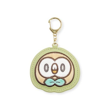 Pokemon Center Original PokePeace Soft Embroidery Keychain - Rowlet