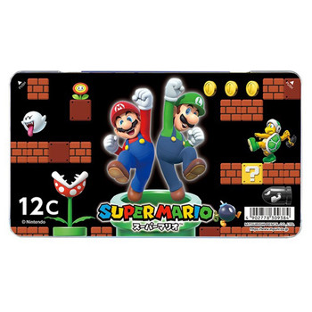 Super Mario Colored Pencils 12 Colors 23