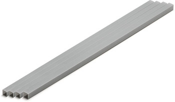 Pla=Materials [Gray] Square Pipe 6 mm 4pcs