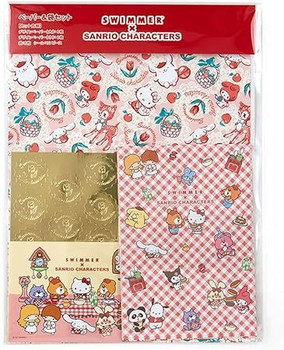 Sanrio Design Paper (SWIMMER x SANRIO CHARACTERS)
