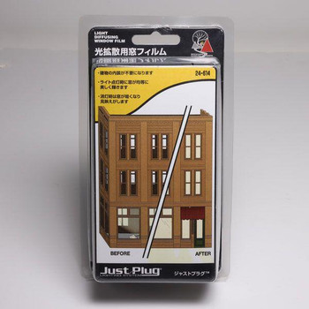 24-614 Just Plug Lighting System Light Diffusing Window Film