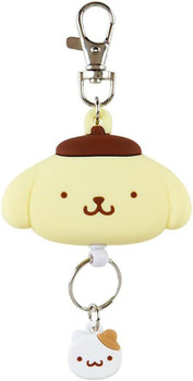 Sanrio Reel Keychain Pom Pom Purin Face Design