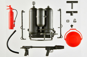 LA101 Military Series Little Armory M2 Flamethrower 1/12 Plastic Model Kit